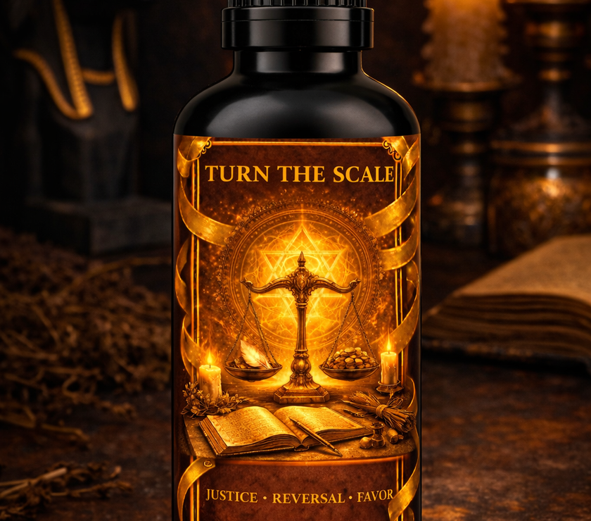 Turn the Scale Condition Oil | Justice • Reversal • Favor | Petition-S