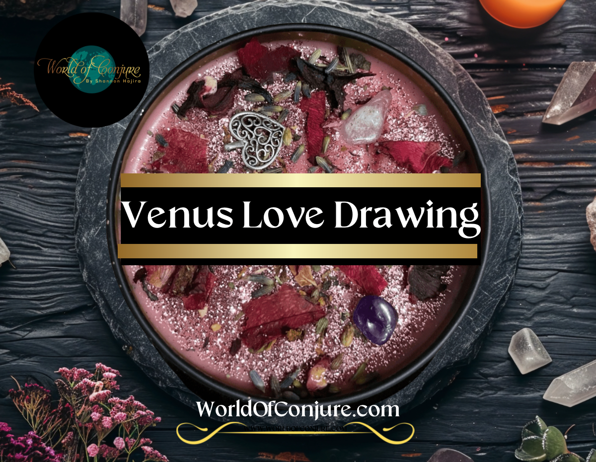 Venus Love Drawing Candle - Attract Romance & Infatuation – World-Of ...